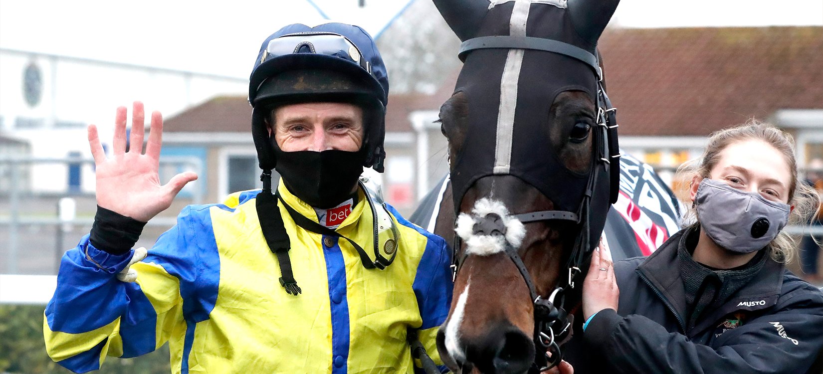 Daryl Jacob wins the January Jockey of the Month award - Great British ...