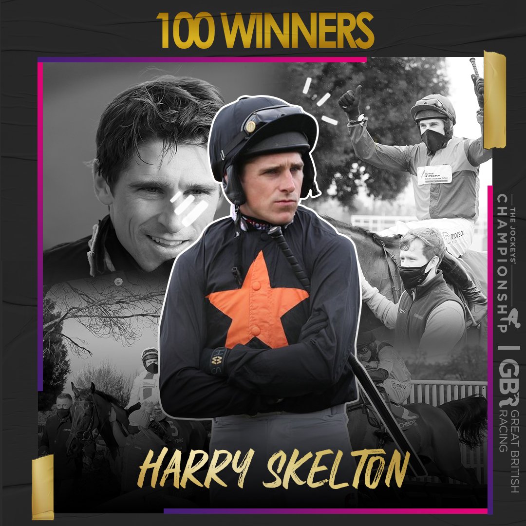 Harry Skelton hits 100 in the Jockeys' Championship - Great British Racing