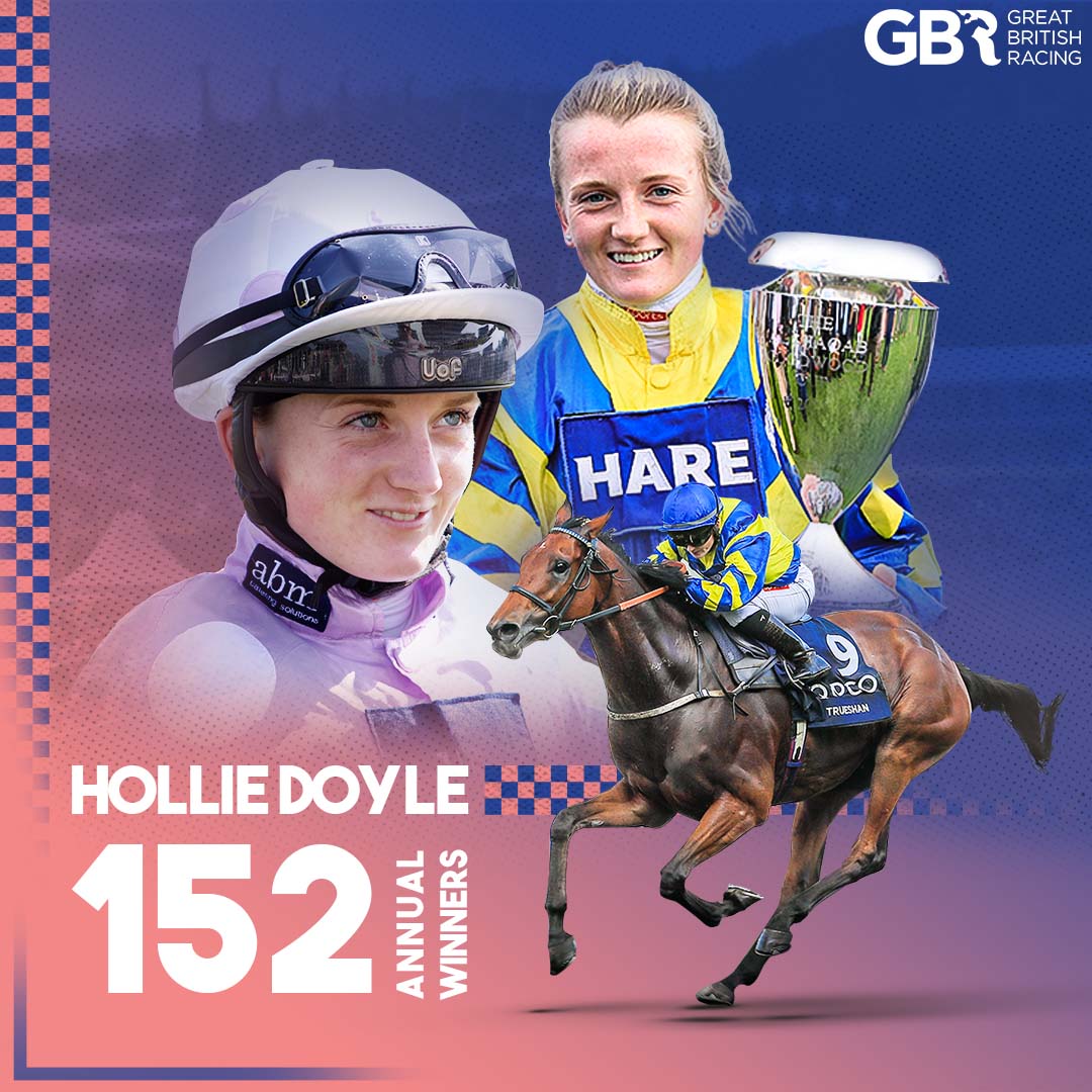 Hollie Doyle breaks her own British record again - Great British Racing
