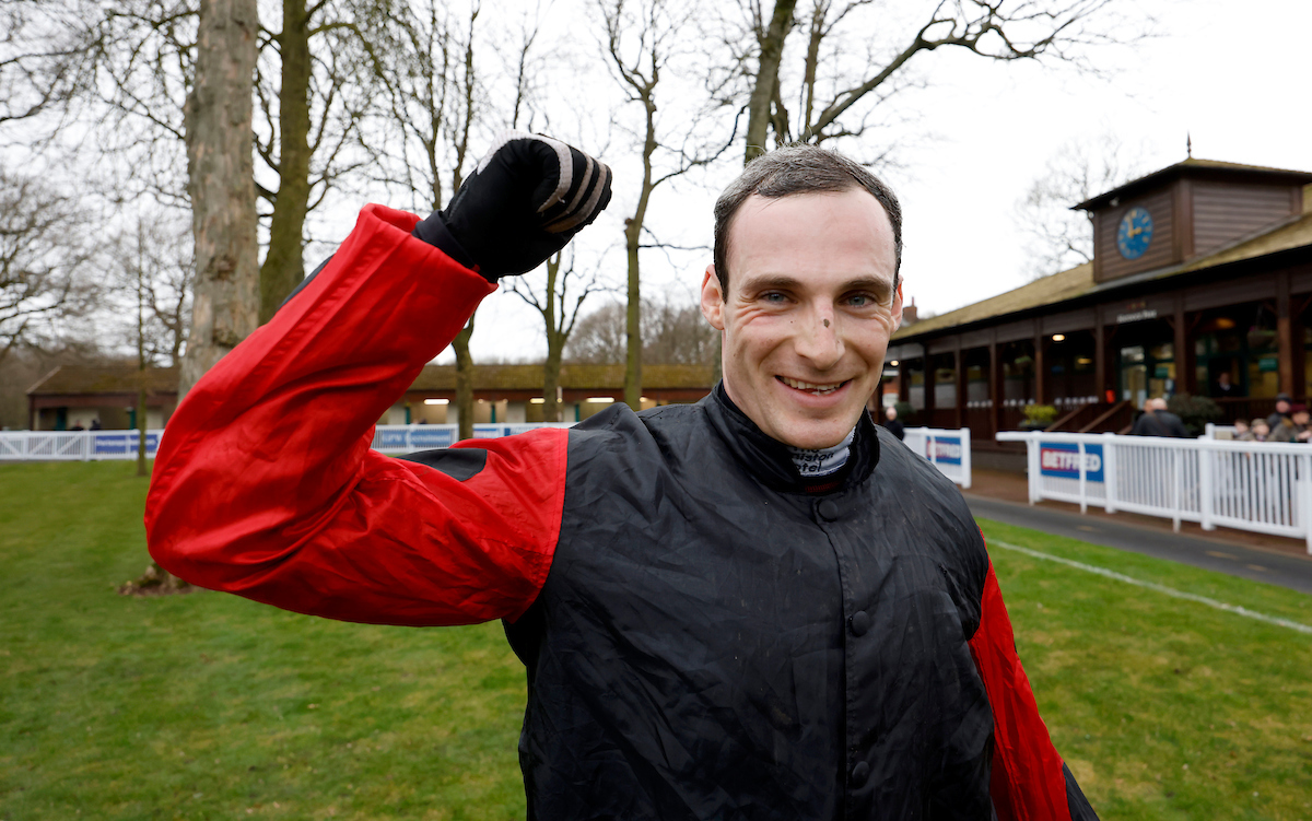 Harry Bannister is the February Jockey of the Month - Great British Racing
