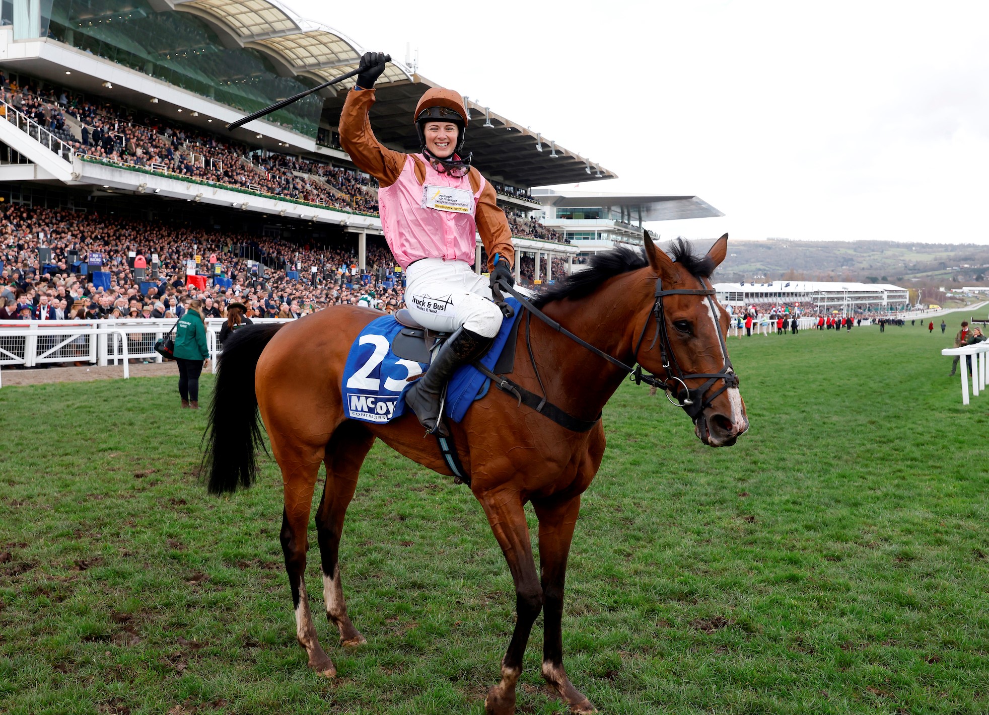 Bridget Andrews wins March Jockey of The Month - Great British Racing