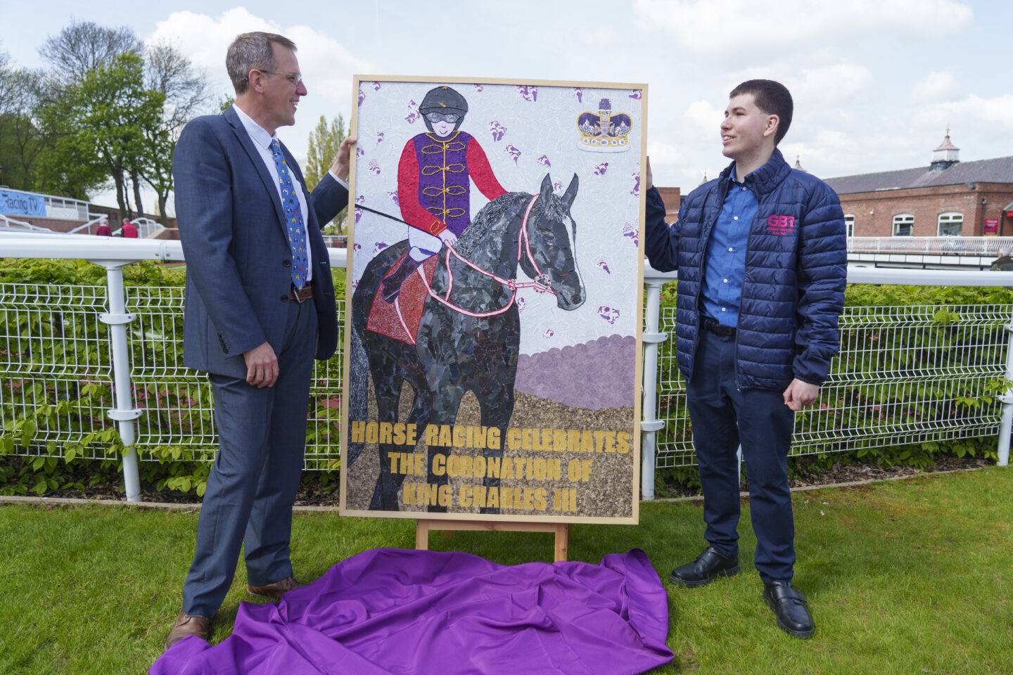 Art Fit For a King - Environmental Art Piece Unveiled For Coronation ...